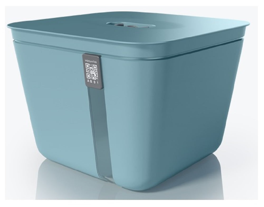 Vacuvita Premium Vacuum Container Large - Blue - Walmart.com