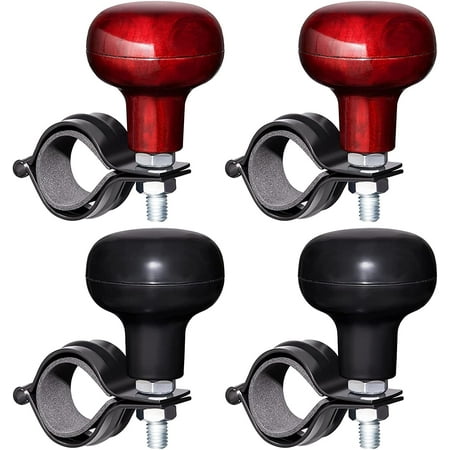 4 Pieces Steering Wheel Spinner Knob Universal Steering Wheel Knob Easy ...
