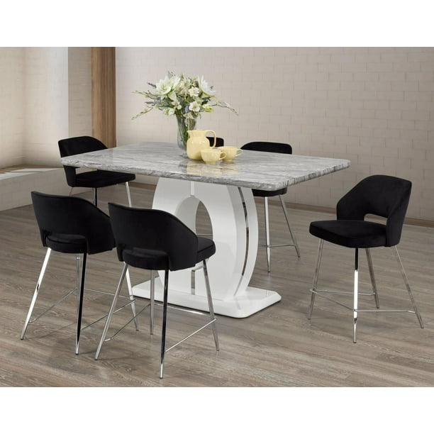 Xavier 7-Piece Counter Set, Black - Walmart.ca