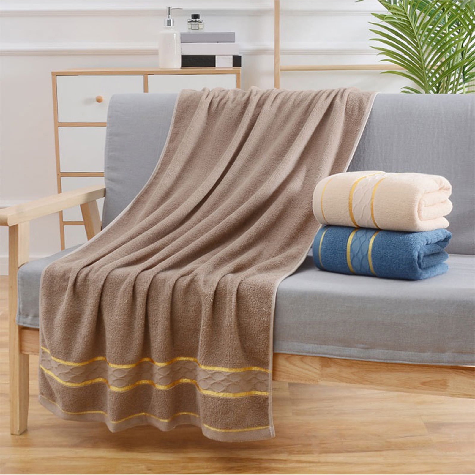 Click here for Pendaneg Serviette De Bain En Coton Cassé À Double... prices