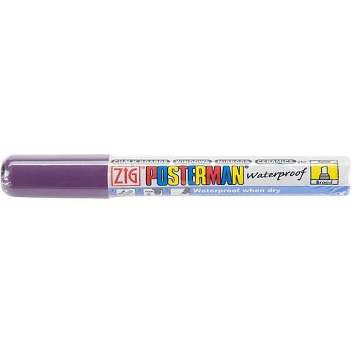 ZIG POSTERMAN Paint Marker Violet - Walmart.com