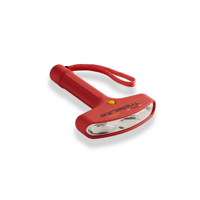 The Original 180° TripleLite Ultra Compact Mini Flashlight in Red ...