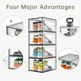 12 Pack Shoe Boxes Shoes Organizer, Shoe Storage Organizer Boxes with ...