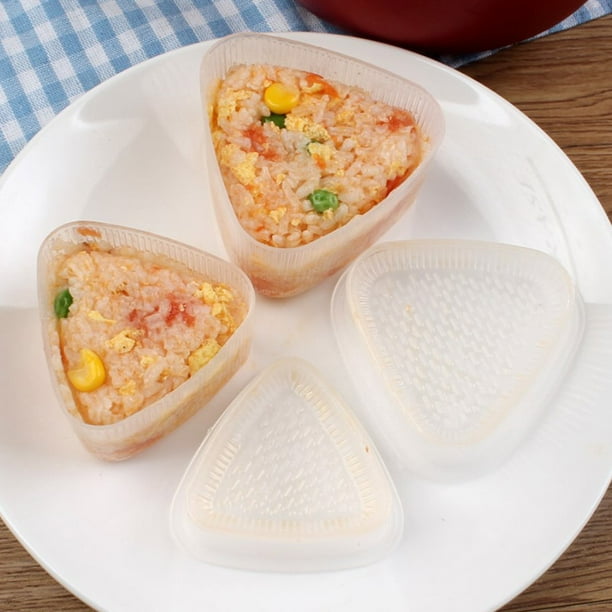 2pcs PP Triangular Rice Ball Mold Non-stick Sushi sushi maker; Non ...