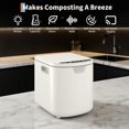3.5L Electric Kitchen Composter - Smart Countertop Food Waste Bin with ...