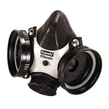 MSA Comfo Classic Respirators, Large, Silicone - Walmart.com