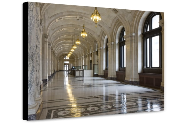 Canvas Print: Grand Hall Looking West, Howard M. Metzenbaum U.S ...