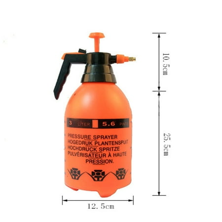 2L/3L Air Compression Pump Watering Bottle Gardening Fertilizers Manual ...