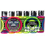 8 Packs: 6 ct. (48 total) DecoArt® Black Light Neon™ Set - Walmart.com