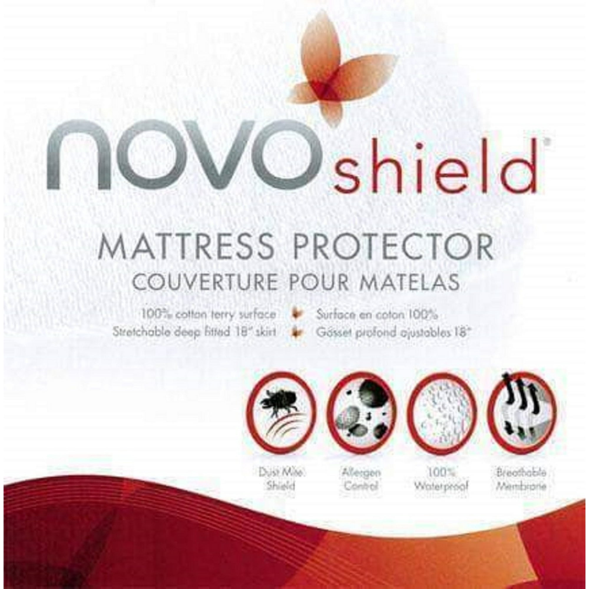 Click here for Novoshield Mattress Encasement King White prices