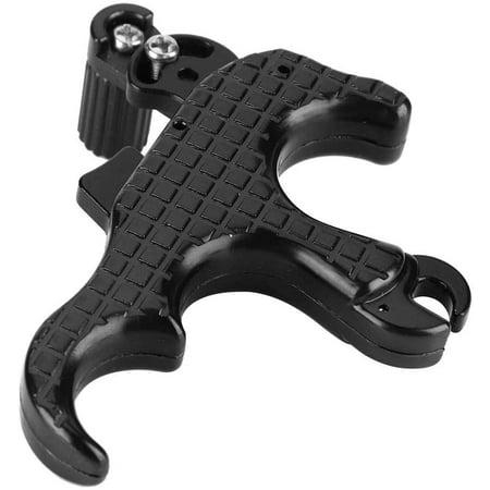 Archery Release Aids Trigger,3 Finger Grip Thumb Caliper Hinge Bow ...