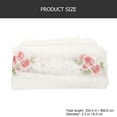1 Roll of Embroidery Floral Ribbon Flower Wrapping Ribbon Gift Box ...