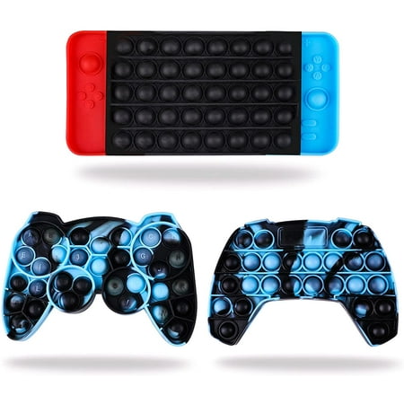 3 Pack Gamepad Pop Fidget Toy Sensory Push It Bubble Fidgets Pops ...