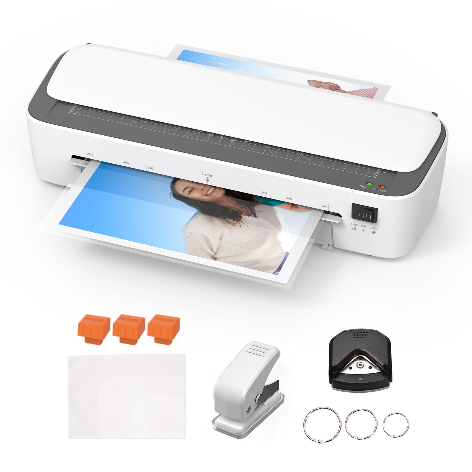 Click here for Bisofice Laminator thermal Laminator 6in1 Cutter R... prices