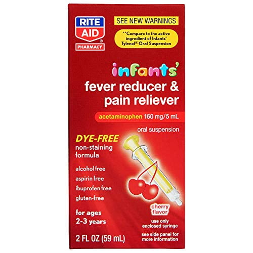 Rite Aid Infants? Fever Reducer & Pain Reliever Acetaminophen 5 mL Oral ...
