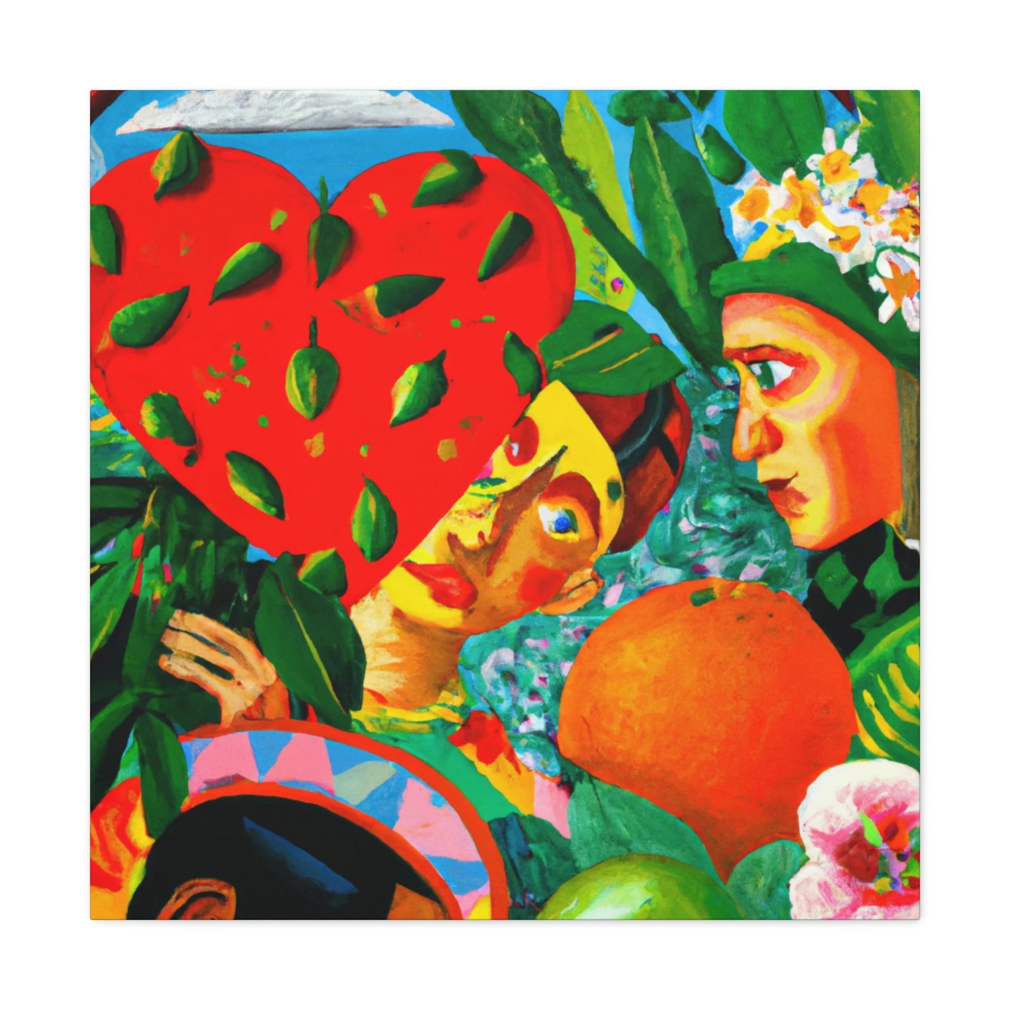 Love Halo Pop Art - Canvas - Walmart.com