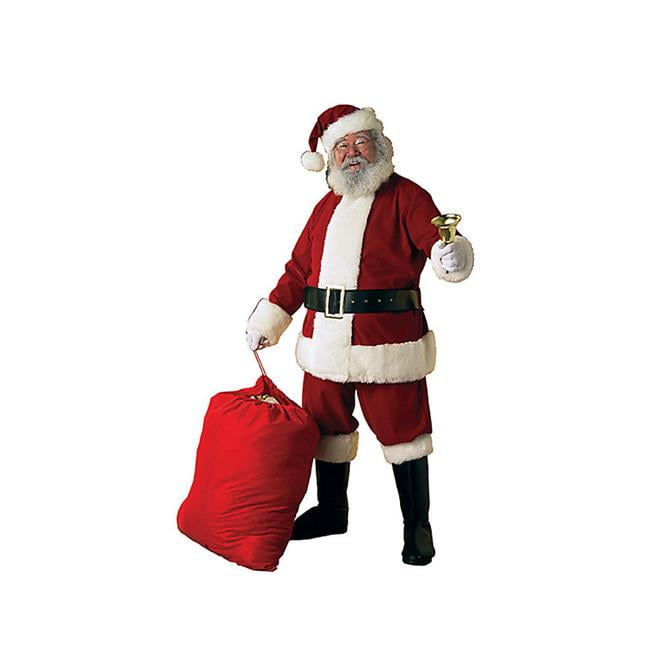 Rubies Costume 23362 Adult Deluxe Velvet Santa Suit, 2X-Large - Walmart.com