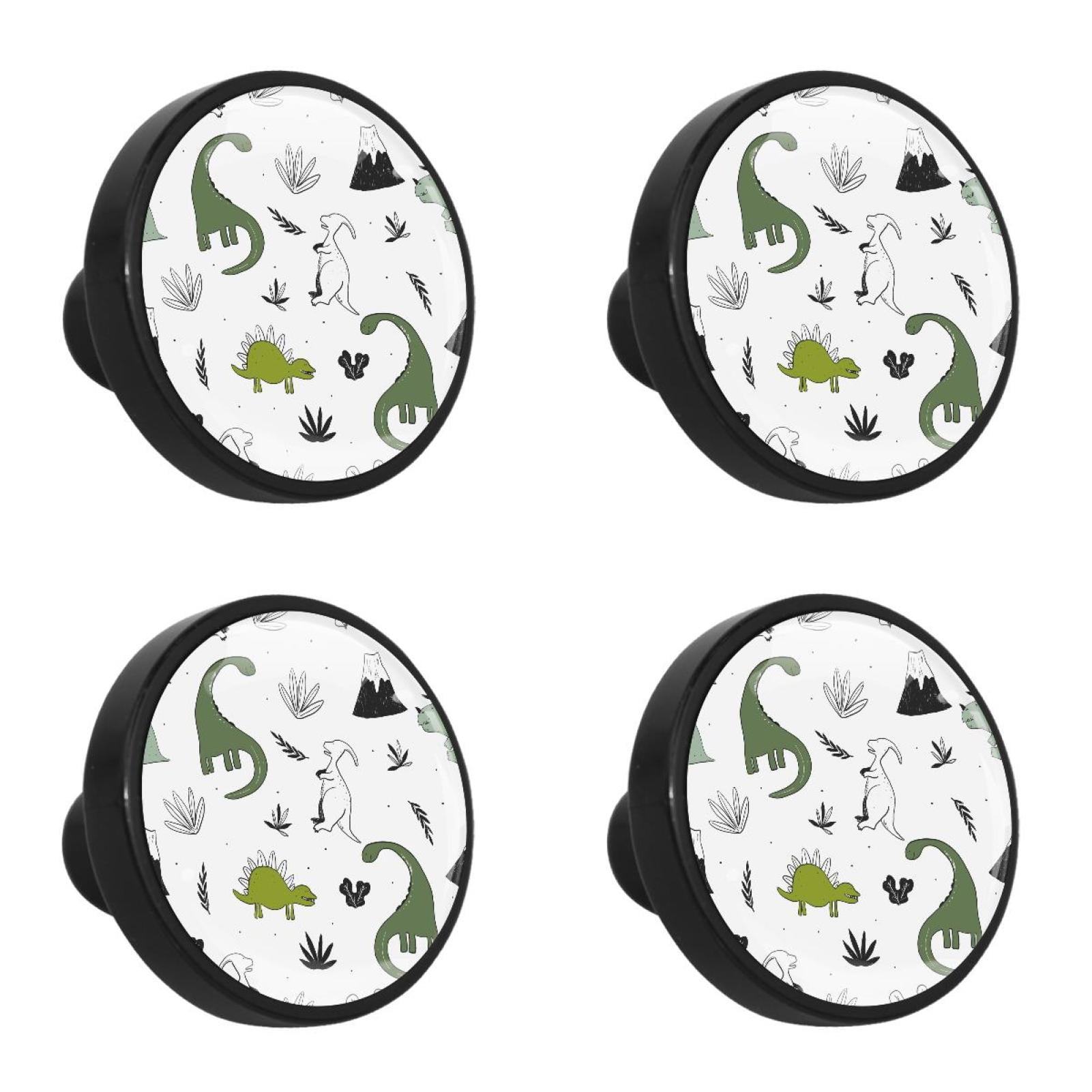 4 Pcs Dinosaur Knobs for Kitchen Cabinet Cupboard Dresser Bookcase ...