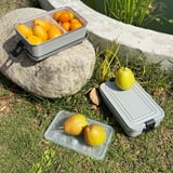 Ozark Trail 40 oz Stainless Steel Insulated Lunch Box with Secure Lid ...