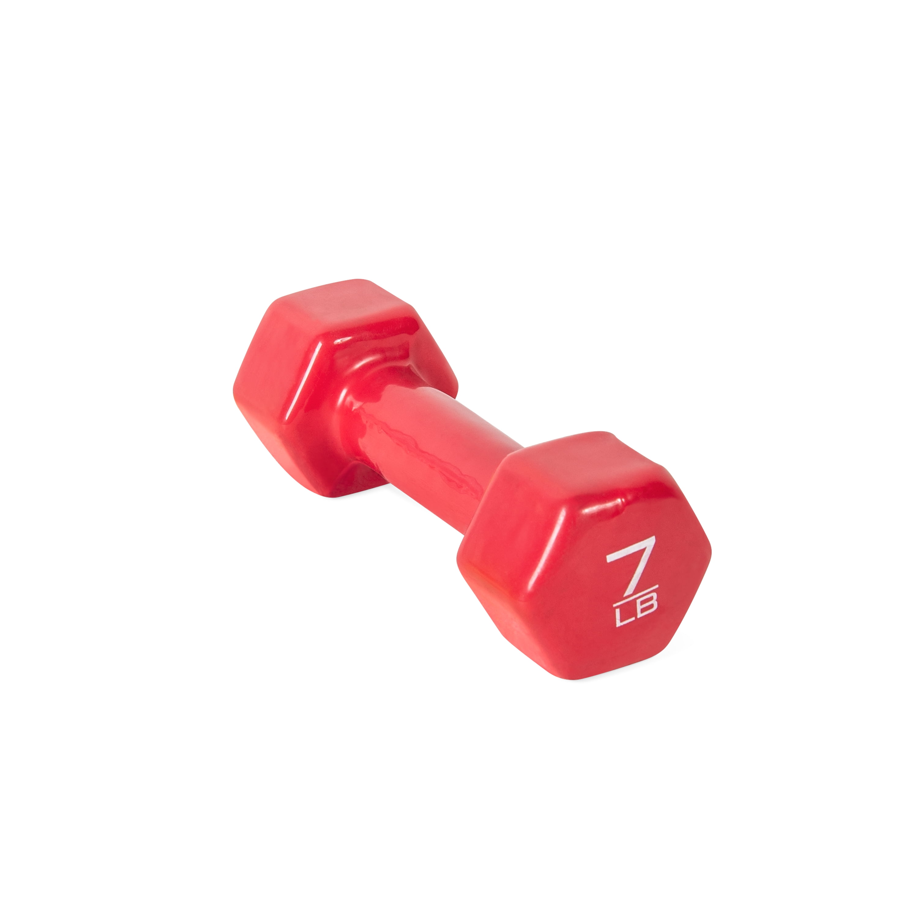 CAP Barbell, 7lb Vinyl-Coated Dumbbell, Single - Walmart.com