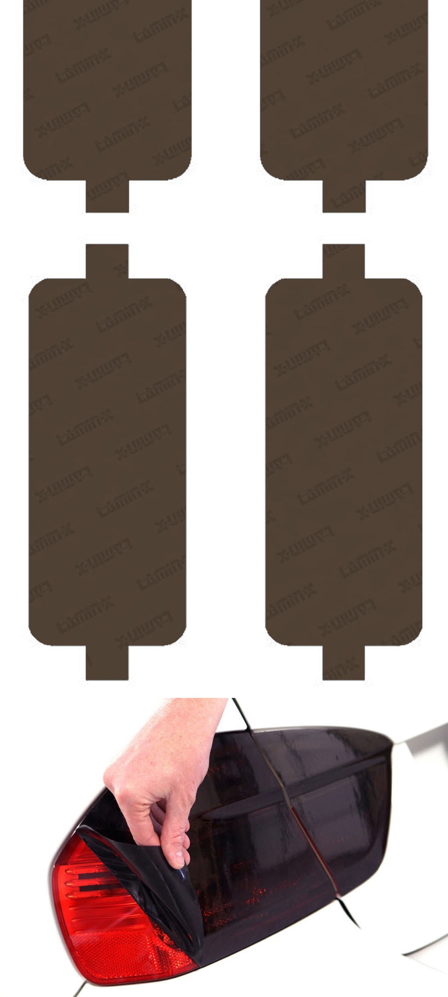 Ford Ranger (19- ) Charcoal LED Reverse Light Covers - Walmart.com