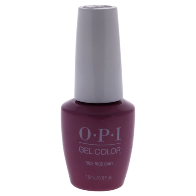 OPI GelColor Gel Polish - T80 Rice Rice Baby Nail Polish, Women, 0.5 fl ...