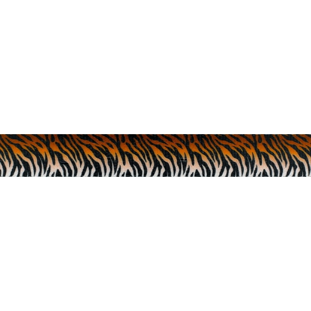 Country Brook Design® 1/2 inch Bengal Tiger Stripe Polyester Webbing, 5 ...