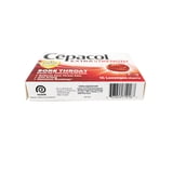 Cepacol Extra Strength Sore Throat Lozenges, Cherry Flavor, 16 Count ...