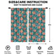 Blackout Kids Curtains,Pioneer Flower Floral Print Pattern Children's ...
