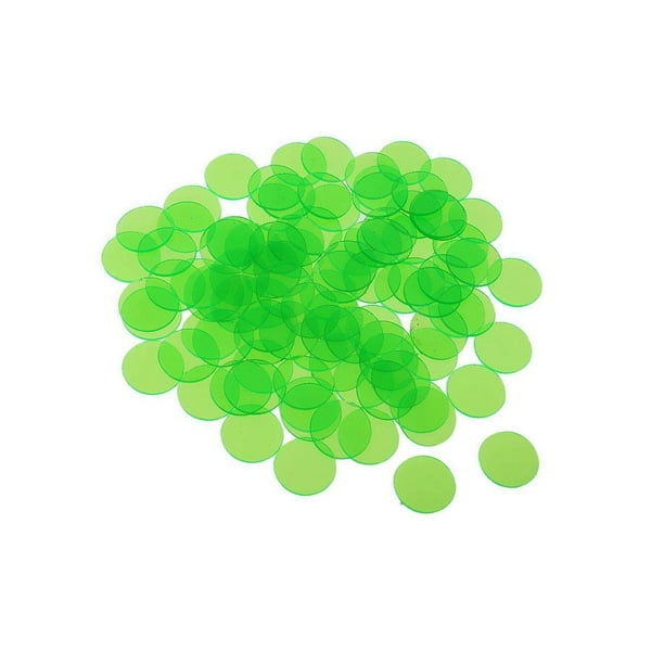 Professional Bingo Game Transparent Color Transparent Color Counters Color Game Chips Counters ...