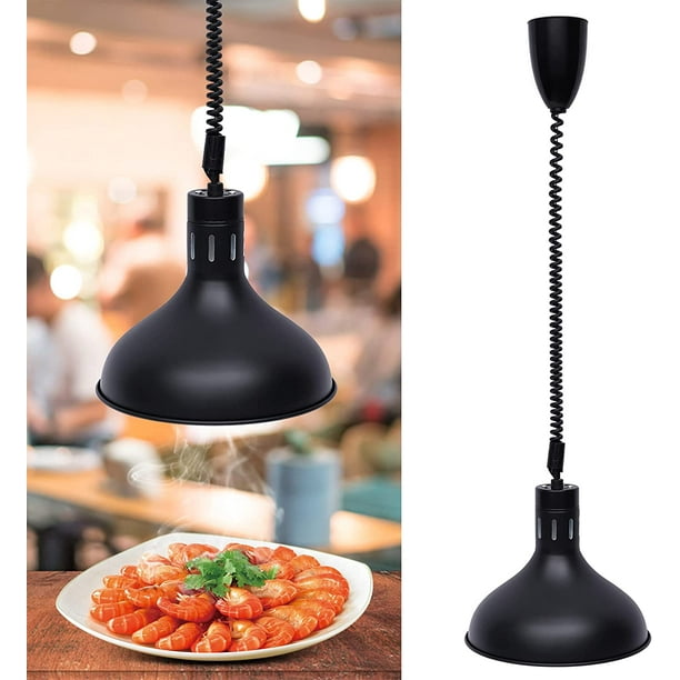 Miumaeov Food Heat Lamp Commercial Food Warmer Lamp Food Heating Lamp ...