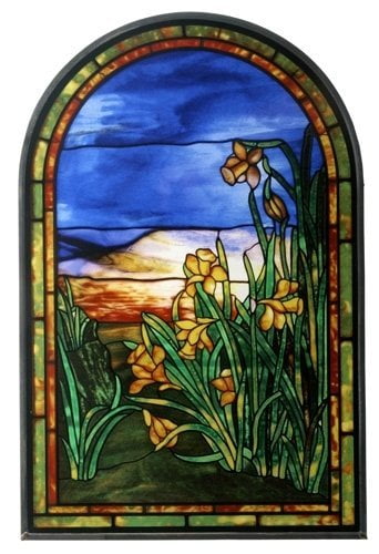 Tiffany Daffodils Stained Glass - Walmart.com