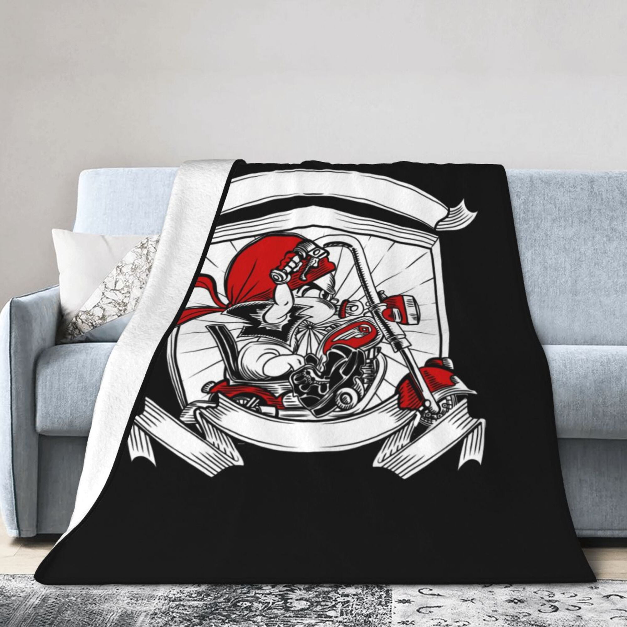 DouZhe Ultra-Soft Micro Fleece Lightweight Flannel Bed Blanket, Cool ...