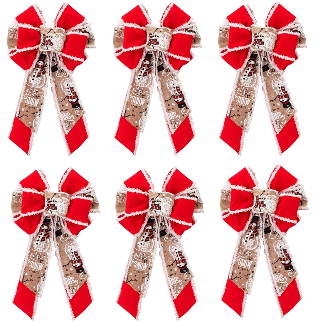 Large Outdoor Christmas Bows for Wreaths - Bows for Christmas Tree ...