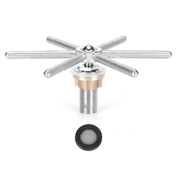 Bar Glass Rinser for Kitchen Sink, 360°Swivel Stainless Steel Automatic ...