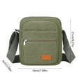 Crossbody Chest Bag for Men, Waterproof Canvas Messenger Bag, Multifunctional Outdoor Sports ...