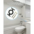 OLIVE- 04-3817 Toilet Tank To Bowl Bolt Set Fit For Eljer Toilet And ...
