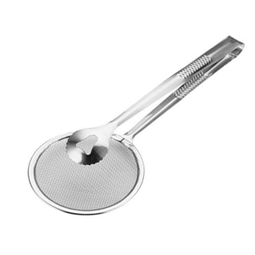 Solid Stainless Steel Spider Strainer Skimmer Ladle for Cooking and ...