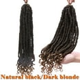 SEGO Curly Faux Locs Crochet Hair Goddess Locs Crochet Hair Extensions ...