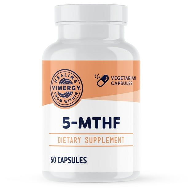 Suplemento Vimergy 5-MTHF en cápsulas de 5 mg con vitamina B12, 60 unidades | Walmart en línea