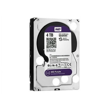 WD Purple 2TB Surveillance HDD - 5400 RPM, SATA 6 Gb/s, 64MB Cache, 3.5 ...