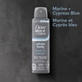 Dove Men+Care Whole Body Deodorant Spray Marine + Blue Cypress 113 g ...