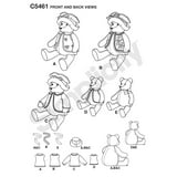 Simpli City Simplicity Pattern C5461, Rare Bear Sewing Pattern, 18 or ...