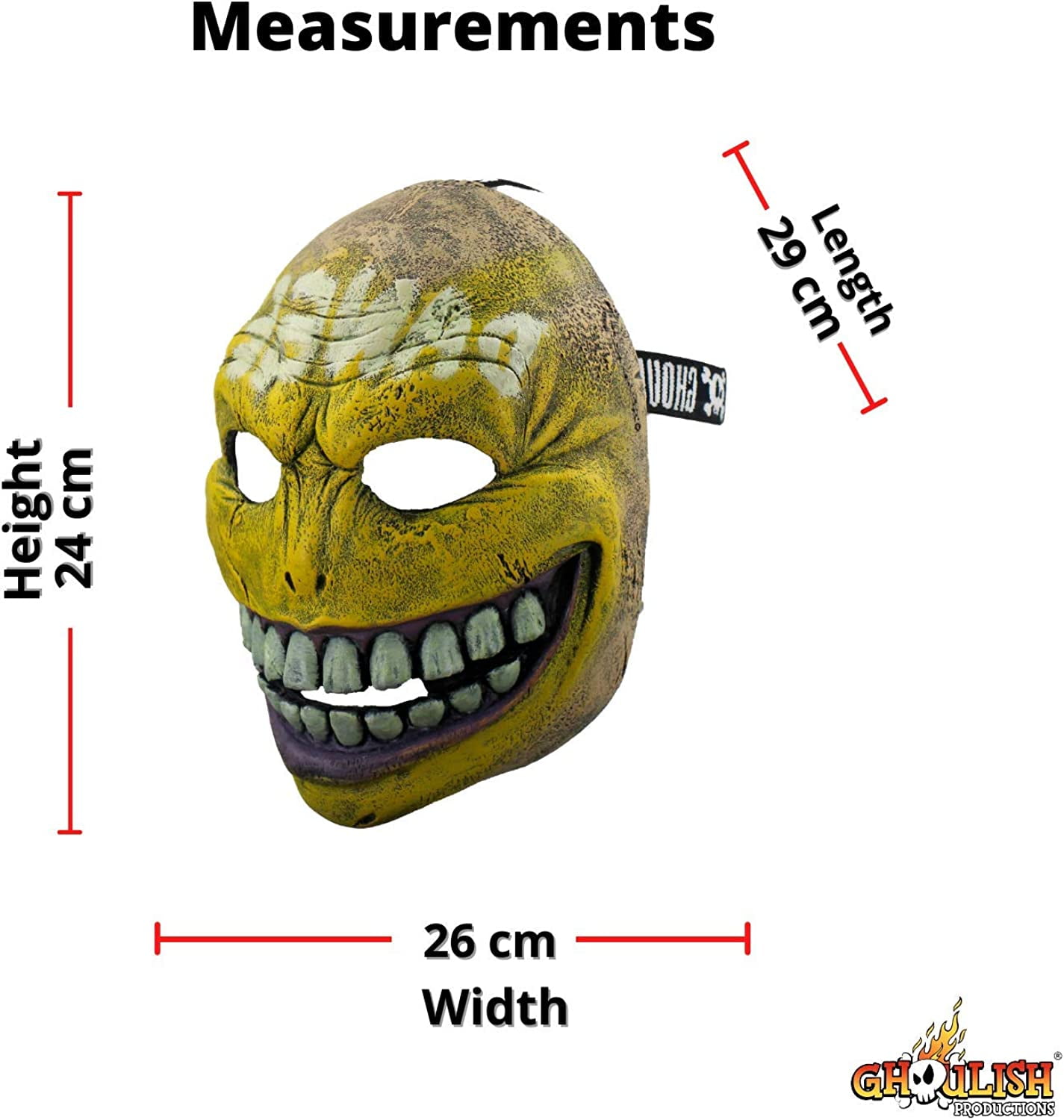 Creepy Smiley Face Mask