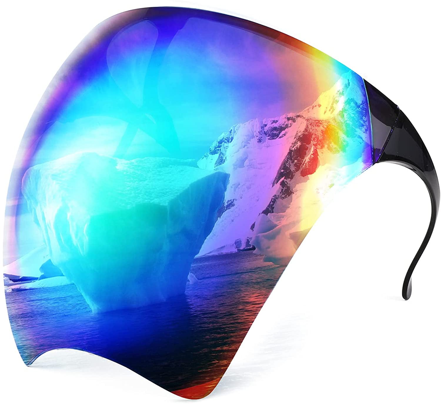 FEISEDY Full Cover Face Visor Protective Glasses Mirror Shield ...