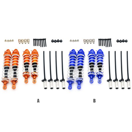 RC Car Front and Rear Shock Absorbers Kit Model Vehicle Dampers ...