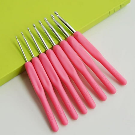 Set of 8 Knitting Crochet kit; Knitting tool Tool Set with Soft Handle ...