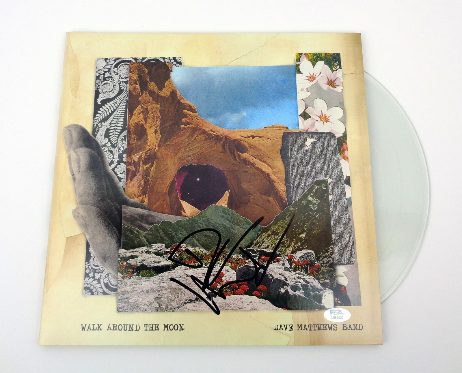 Dave Matthews Band DMB Signed Walk Around The Moon Vinyl Record Album ...