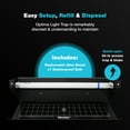 Catchmaster Vector Optima Light Trap UV Fly Trap with Shatterproof Bulbs and Replaceable Glue ...