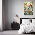 Vibrant Colorful Birds Canvas Wall Art Prints for Living Room Bedroom ...